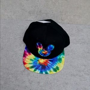 Neff | Accessories | Neff Disney Mickey Mouse Tie Dye Snapback Hat ...